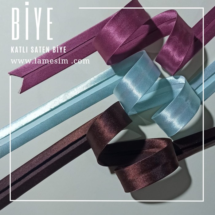 Katlı Saten Biye - Katlı Saten Biye 69